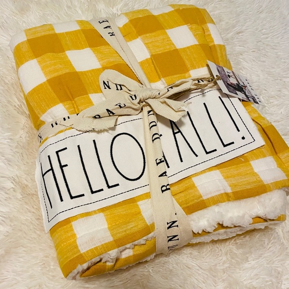 Rae Dunn | Bedding | Rae Dunn Fall Buffalo Blanket | Poshmark